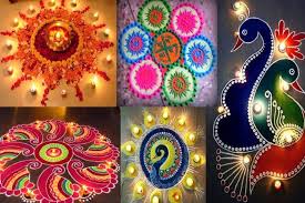 Diwali Rangoli Ideas 2020: इस बार दिवाली पर नहीं है समय तो कम वक्त में ...