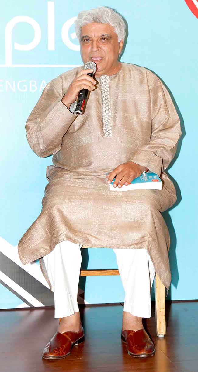 Arjun Kapoor and Javed Akhtar launch Debashish Irengbam's book - Latest ...