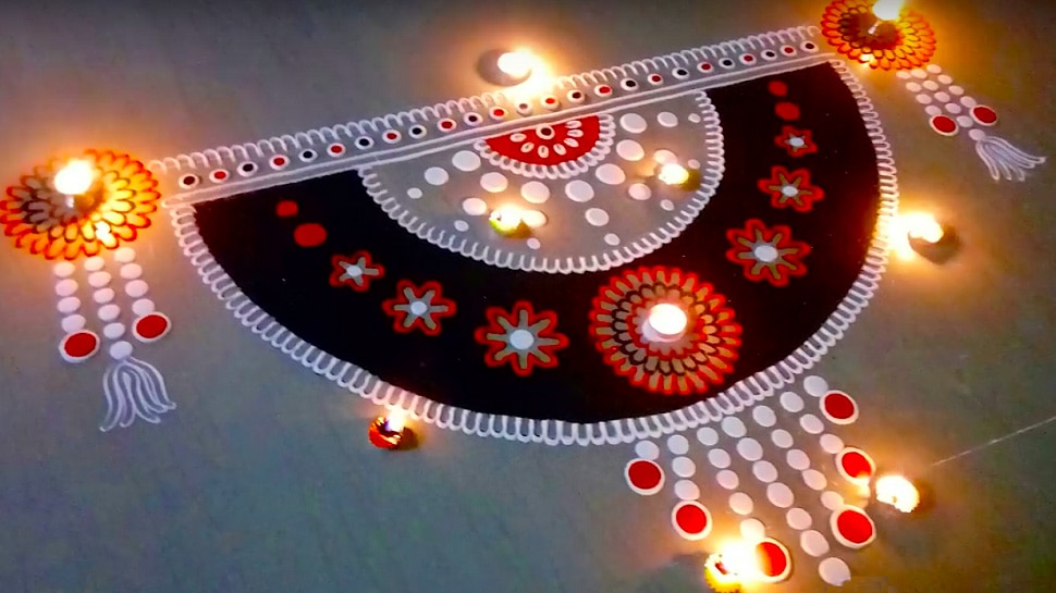 Diwali Rangoli Design 2020: इस दिवाली घर पर इन तरीकों से बनाएं स्पेशल ...