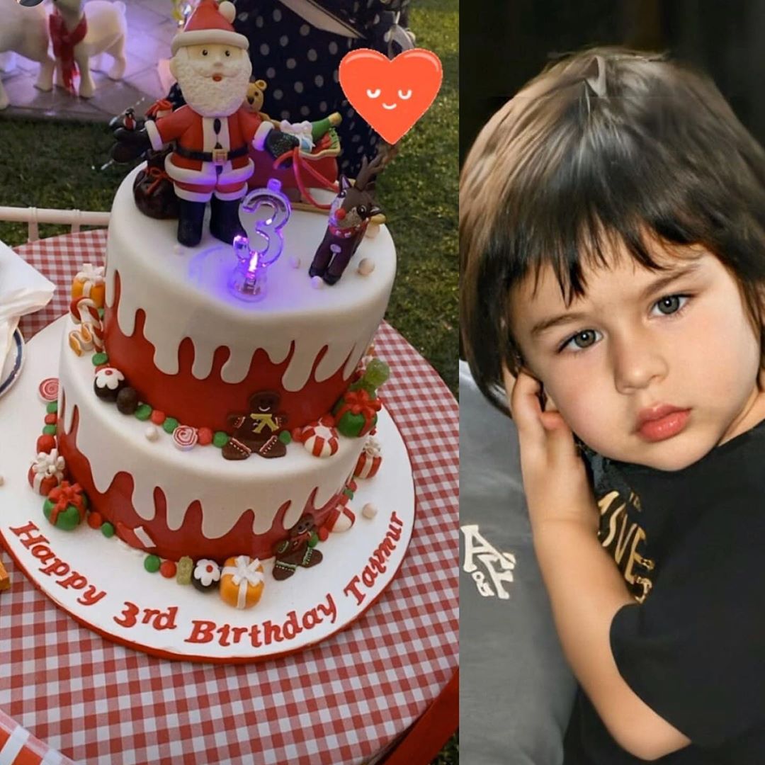 तीन साल के हुए 'सैफीना' के बेटे तैमूर अली खान, बर्थडे पार्टी में मस्ती ...
