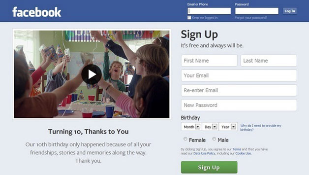 Facebook celebrates its 10th birthday week! | India.com