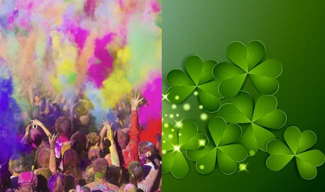 Holi and St. Patrick’s Day, the festivals fall on the same day | India.com
