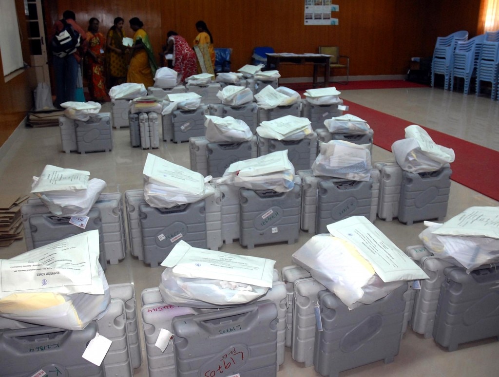 Each candidate had separate ballot box in first election! | India.com