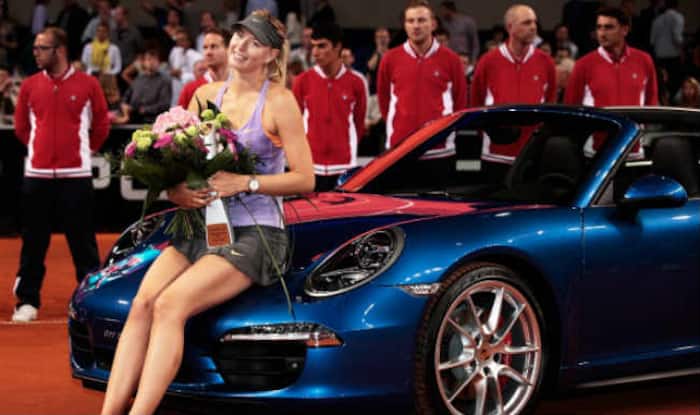Maria Sharapova beats Ana Ivanovic to win her third Porsche Tennis ...