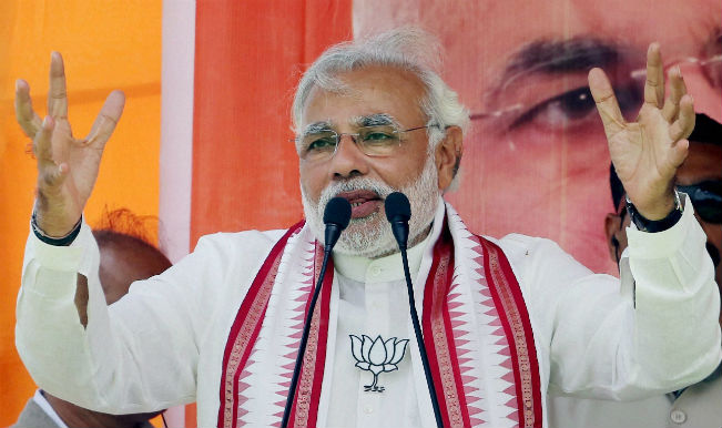 Narendra Modi says UPA is remote controlled, asks people to vote for a ...