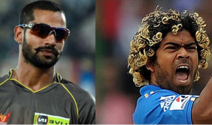 IPL 2014, Mumbai Indians (MI) vs Sunrisers Hyderabad (SRH): Shikhar Dhawan vs Lasith Malinga ...