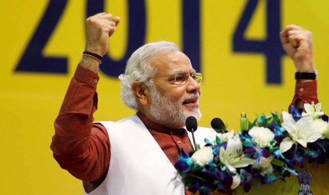 Lok Sabha Elections 2014 Results Narendra Modis Winning Tweet Breaks