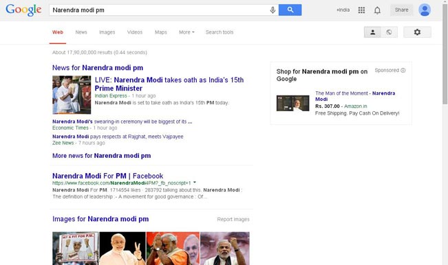 Narendra Modi – The newly elected Prime Minister of India is on sale ...