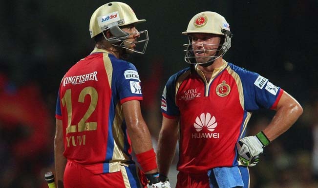 IPL 2014, RCB vs RR: Yuvraj Singh, AB de Villiers dazzle as Royal ...