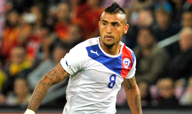 Fit-again Arturo Vidal arrives in Brazil with Chile squad | India.com