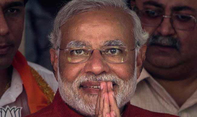 Prime Minister Narendra Modi arrives on day’s visit to Jammu and ...