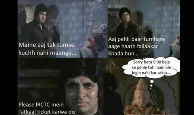 Railway Budget 2014 Special: Top 7 internet memes featuring IRCTC ...