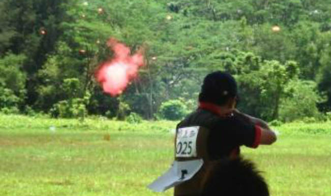 Asab Mohammed wins men’s double trap bronze in the Commonwealth Games ...