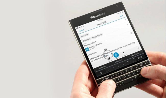 BlackBerry Passport with BB10.3 Operating System launched | India.com