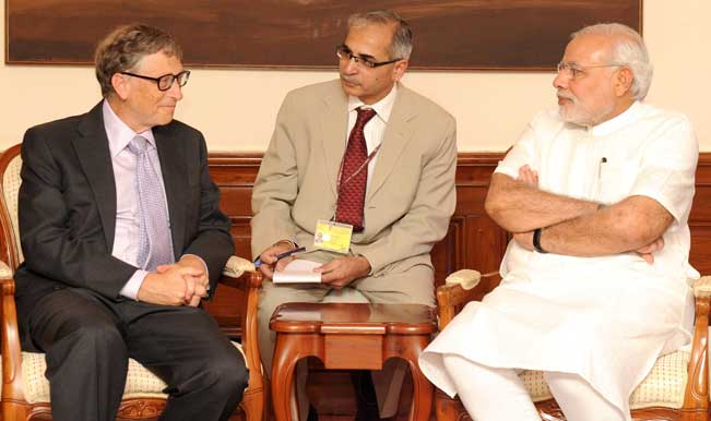 Bill Gates meets Narendra Modi | India.com