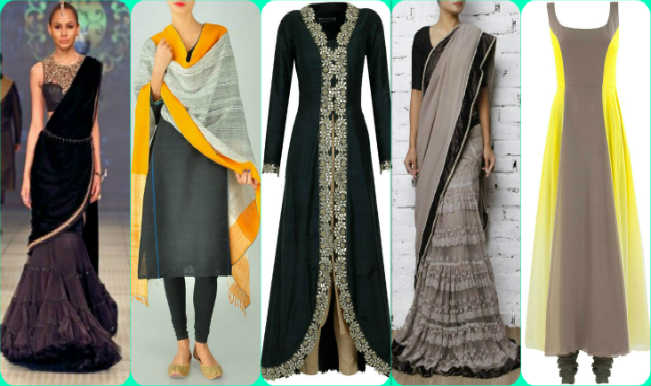 Navratri Day 1 Colour Grey: Top 6 style options that you can easily ...