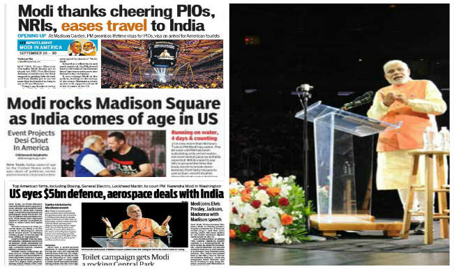 Narendra Modi in US: Indian media happy, Chinese media calls it ...