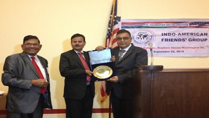 Pride of India Award For Obhrai