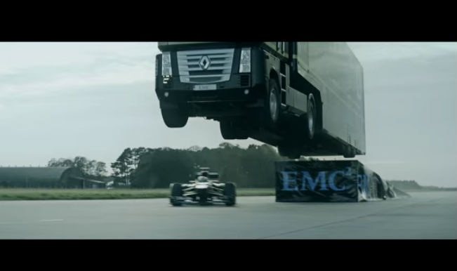 Epic World-Record: Truck jumps over F1 car; viral video generates 9 ...