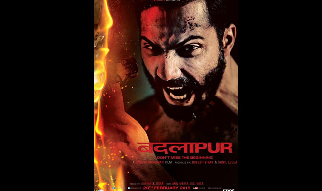 Badlapur teaser poster: Check out Varun Dhawan’s rugged look in Sriram ...