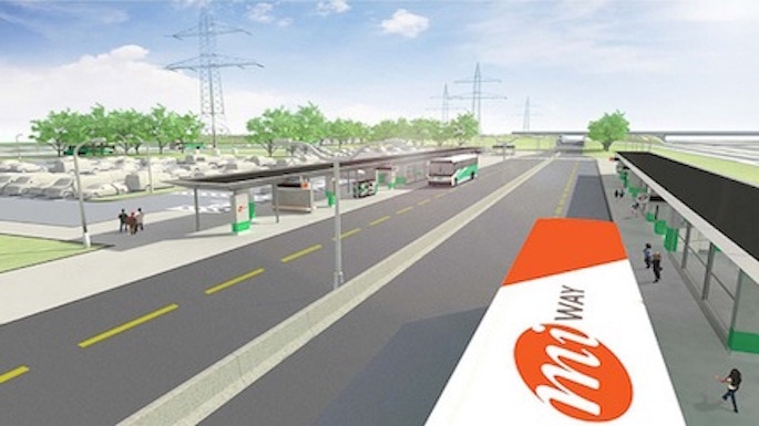 Mississauga Transitway Opens Four Stations for Operation