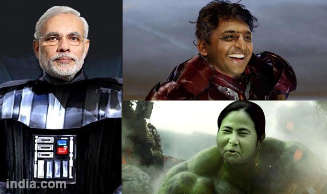 Narendra Modi, Arvind Kejriwal, Rahul Gandhi – their superhero alter ...