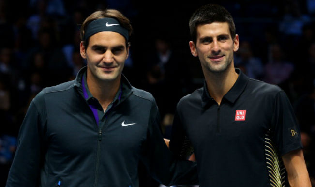 Roger Federer vs Novak Djokovic 2014 Final, Barclays ATP World Tour ...