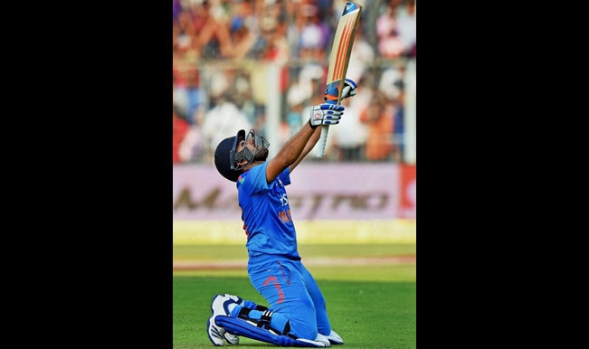 Rohit Sharma 264 runs full video: Rohit Sharma celebrates second double ...