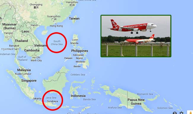 AirAsia flight QZ8501 goes missing: Bermuda Triangle in South Asian ...