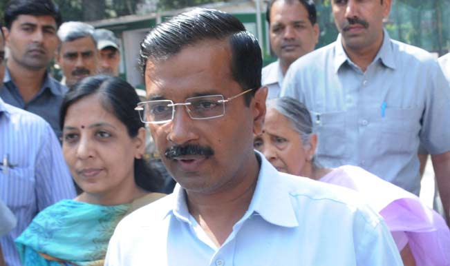 Aam Aadmi Party chief Arvind Kejriwal holds fund-raiser in Delhi ...