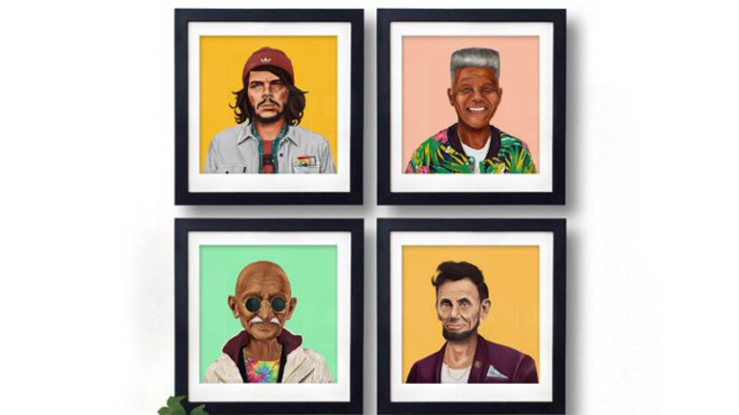 Illustration Artist Amit Shimoni Recreates World Leaders Into Hipsters