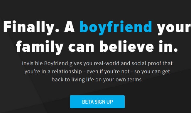 Sign up and build a boyfriend with Invisible Boyfriend App! | India.com