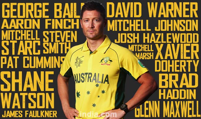 ICC Cricket World Cup 2015 Teams: Full 15-player Squad Analysis of all ...