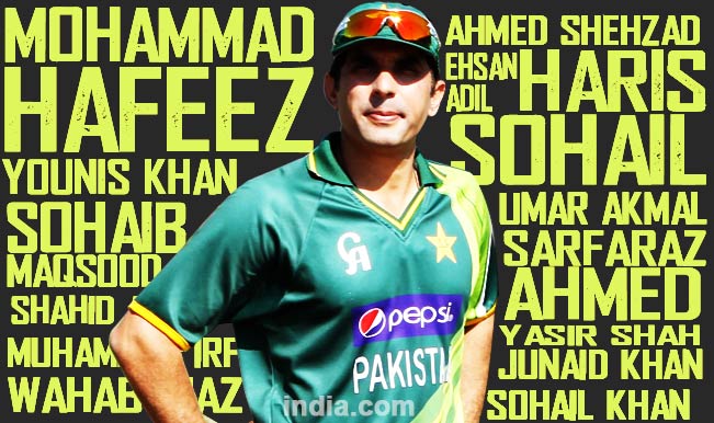 Team Pakistan for ICC Cricket World Cup 2015: Team Profiles and Full ...