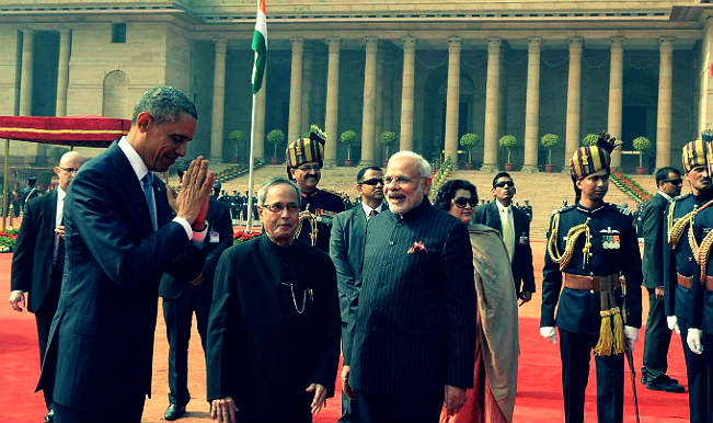 Obama in India: With US President Barack Obama looking on, Russian ...