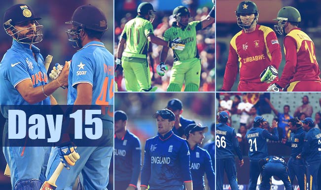 2015 Cricket World Cup Day 15: Highlights, Points Table and Schedule ...
