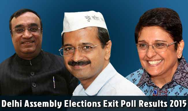Delhi Assembly Elections 2015 Exit Poll Results: AAP to get 48 (+/-6 ...