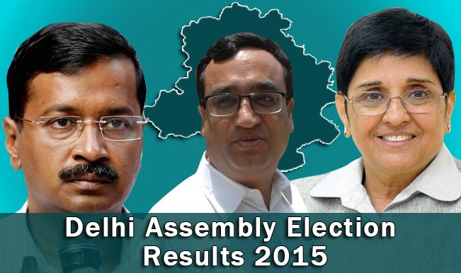 Delhi Assembly Elections Results 2015 Live News Update: AAP marches ...
