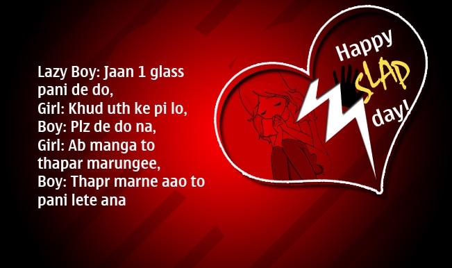 Happy Slap Day messages: Best Anti-Valentine’s Day 2015 SMS, Whatsapp ...