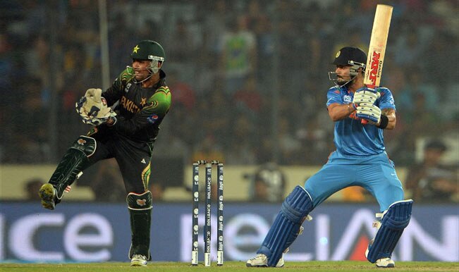 India vs Pakistan, ICC Cricket World Cup 2015 Match 4: 1 wicket in 25 ...