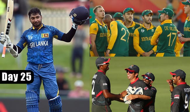 2015 Cricket World Cup Day 25: Highlights, Points Table and Schedule ...