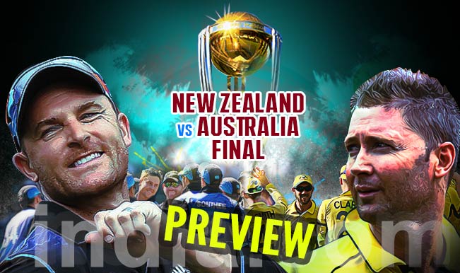Australia vs New Zealand, ICC Cricket World Cup 2015 Final Preview ...