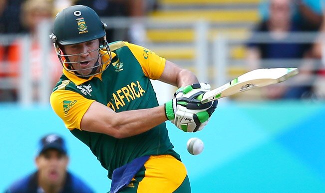 AB de Villiers completes 50! New Zealand vs South Africa, ICC CC ...