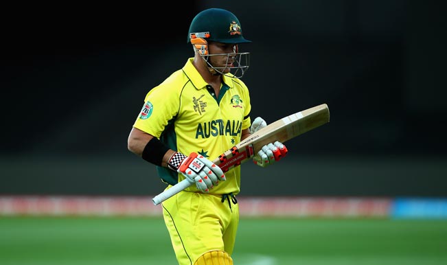 David Warner OUT! Pakistan vs Australia, ICC Cricket World Cup 2015 ...