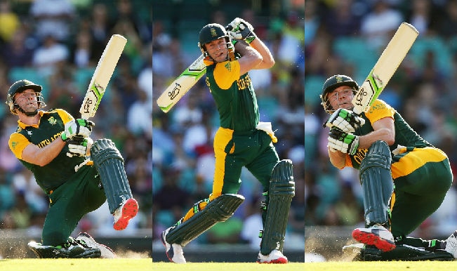 2015 Cricket World Cup batsmen with most sixes: AB de Villiers leads ...