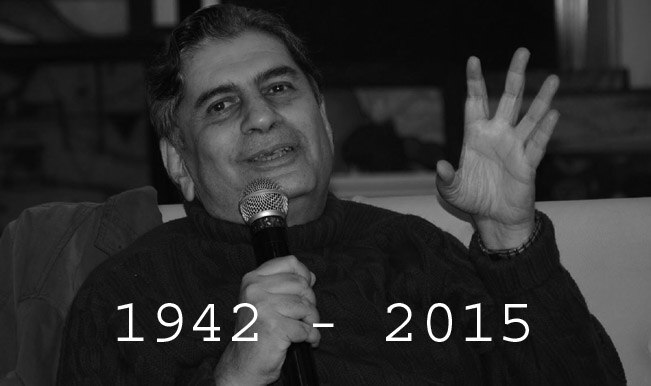 Vinod Mehta dies at 73 in AIIMS | India.com