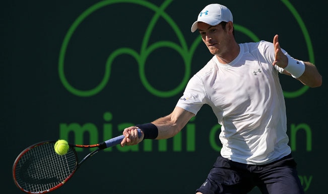 Miami Open 2015: Andy Murray survives Dominic Thiem shock to enter ...