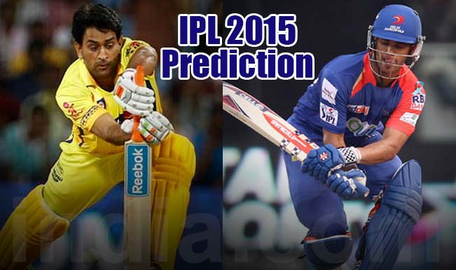 IPL 2015 Day 2: Today’s Prediction, Current Points Table and Schedule ...