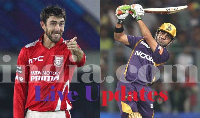 KKR win, Andre Russell wins Man of the Match award against KXIP | Live ...