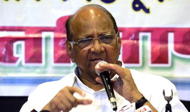Sharad Pawar mocks BJP MP Dilip Gandhi, talks about his own tobacco ...